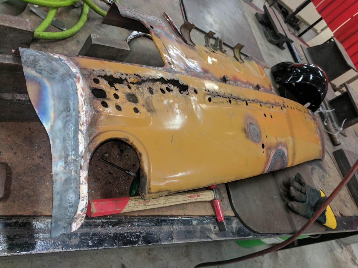 Rear Slam Panel Rust Repair. - Page 2 - Body work - Auszcar