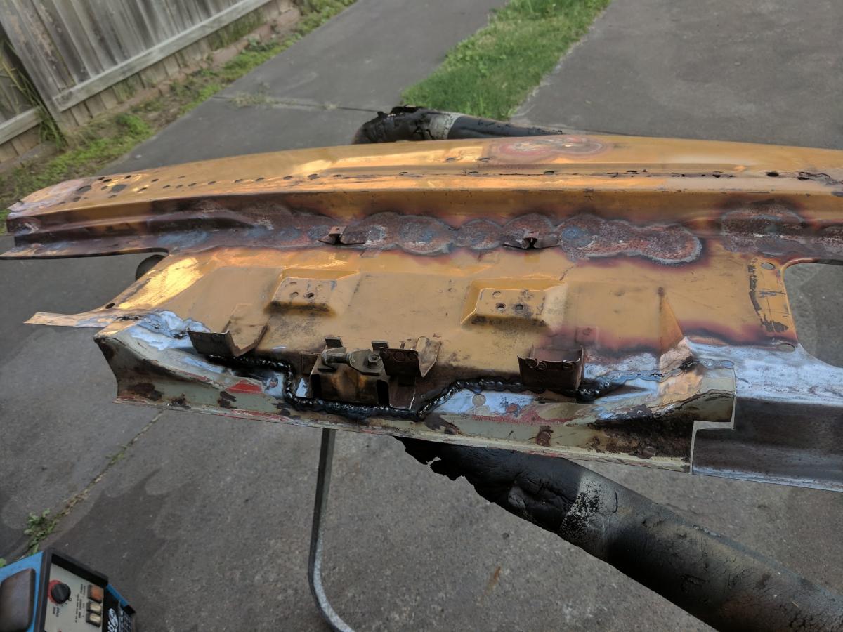 Rear Slam Panel Rust Repair. - Page 3 - Body work - Auszcar