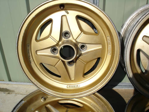 Gold Anodized wheels - factory option? - Wheels and Tyres - Auszcar