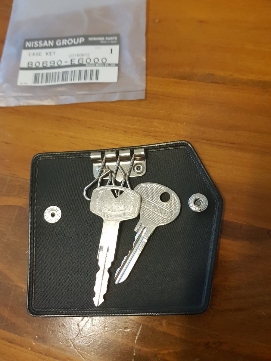 Datsun Nissan OEM Key Holder Wallet Keyring - Parts and Tools for Sale ...