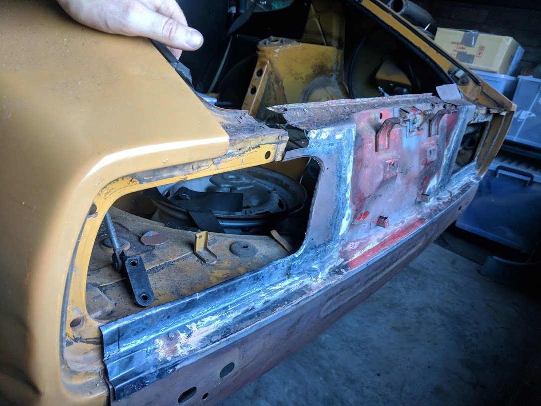 Rear Slam Panel Rust Repair. - Page 3 - Body work - Auszcar