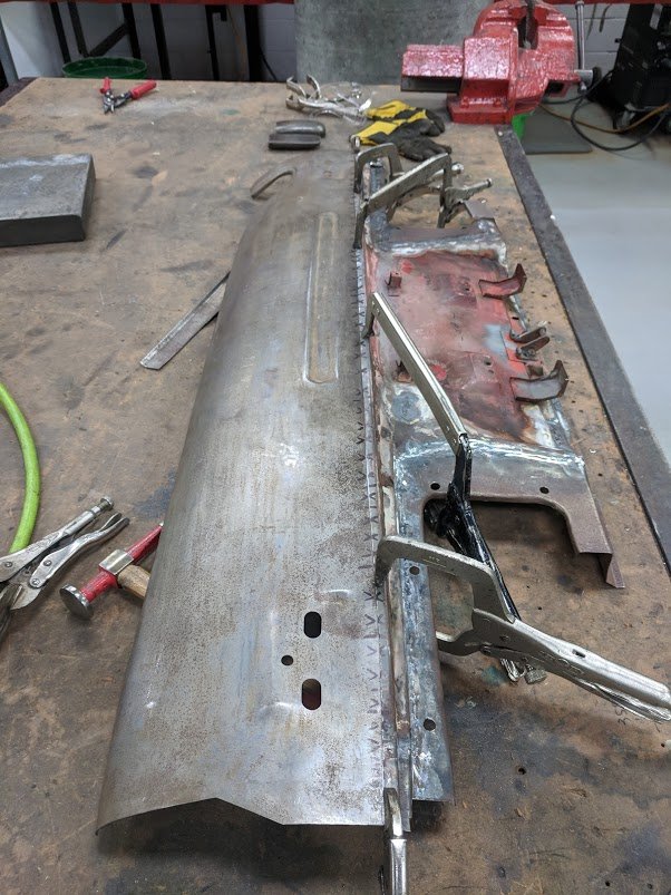 Rear Slam Panel Rust Repair. - Page 3 - Body work - Auszcar