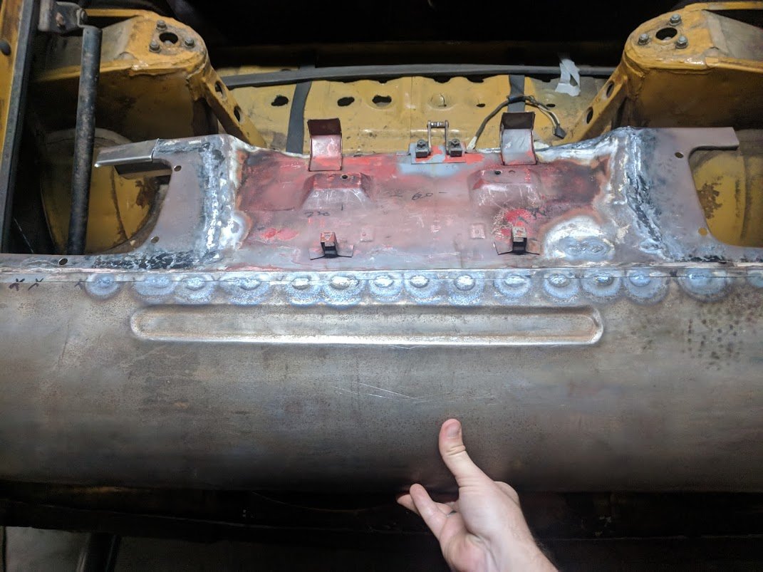 Rear Slam Panel Rust Repair. - Page 3 - Body work - Auszcar