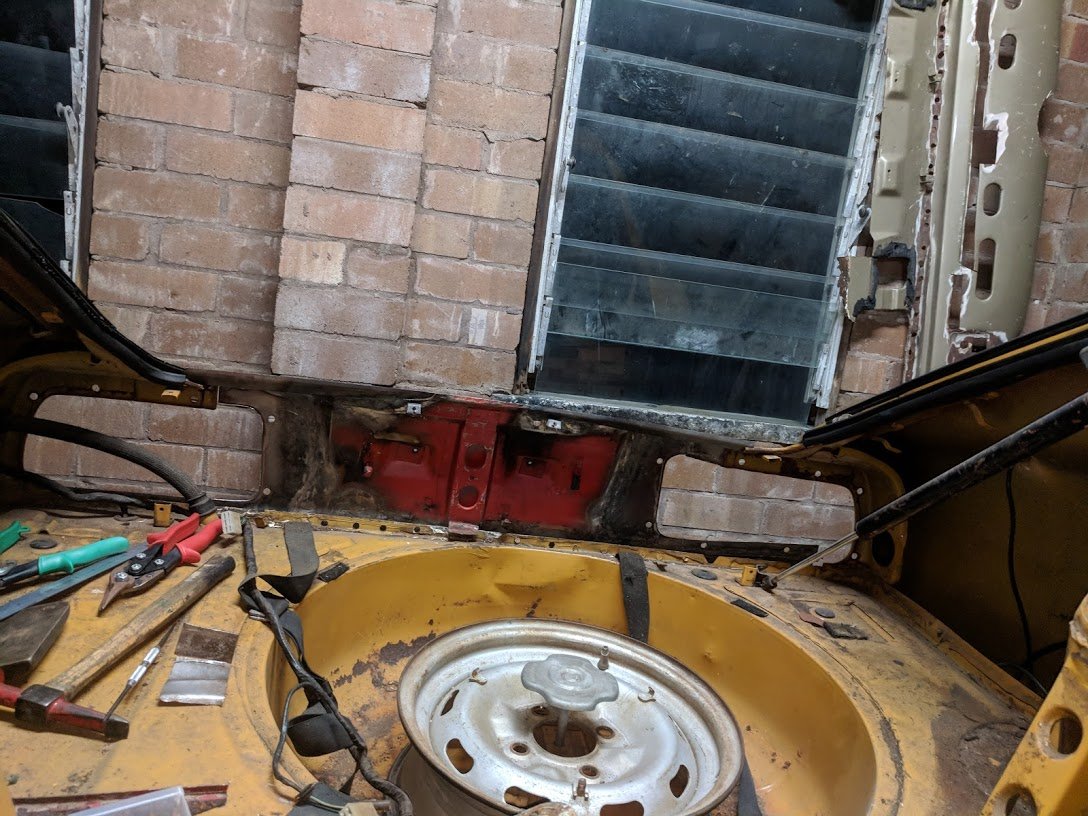 Rear Slam Panel Rust Repair. - Page 3 - Body work - Auszcar