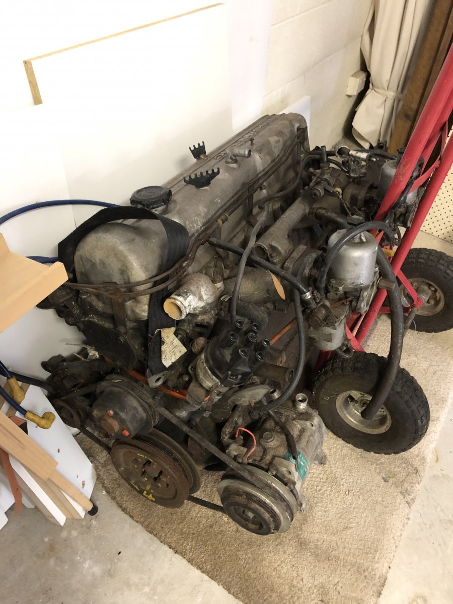 L24 engine and manuel gear box SOLD - Parts and Tools for Sale - Auszcar